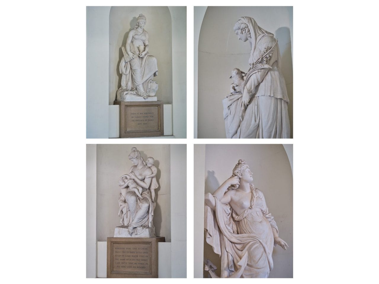 Conserving the Four Graces statues for future generations - Old Royal ...